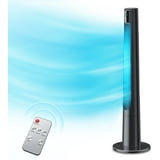 KONWIN Bladeless Oscillating Tower Fan 48 Inch with Remote 3 Modes & 3 ...
