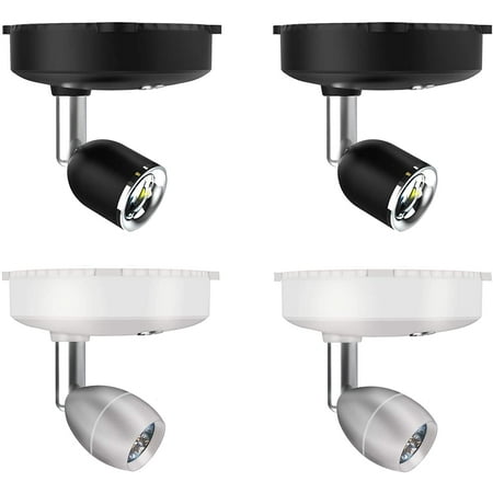 LED Wireless Spotlight, Battery Operated Lights with Remote Control ...