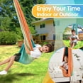 Sensory Swing for Kids and Adults, Indoor Outdoor Double Layer Therapy ...