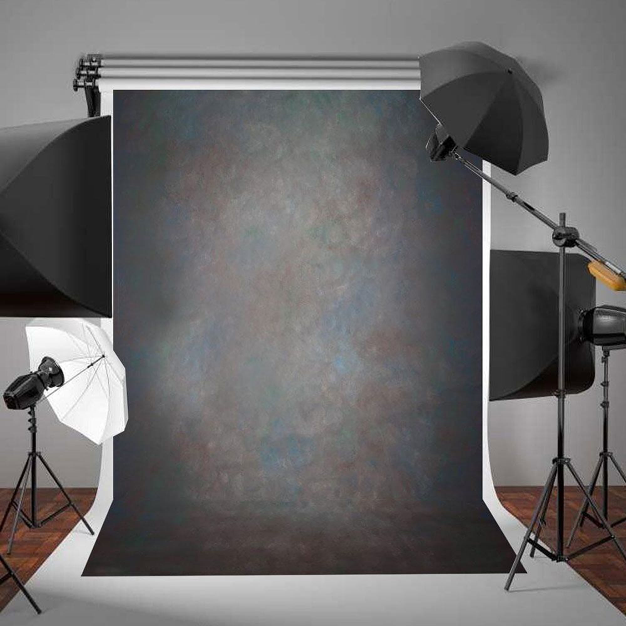 5x7FT Soft Fabric Wood Wall Floor Photography Backdrop Studio Prop ...