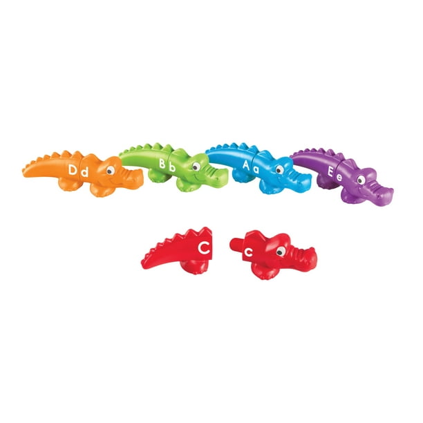 Learning Resources Snap-N-Learn Alphabet Alligators, 26 Pieces ... Learning Resources Snap-N-Learn Alphabet Alligators, 26 Pieces ...