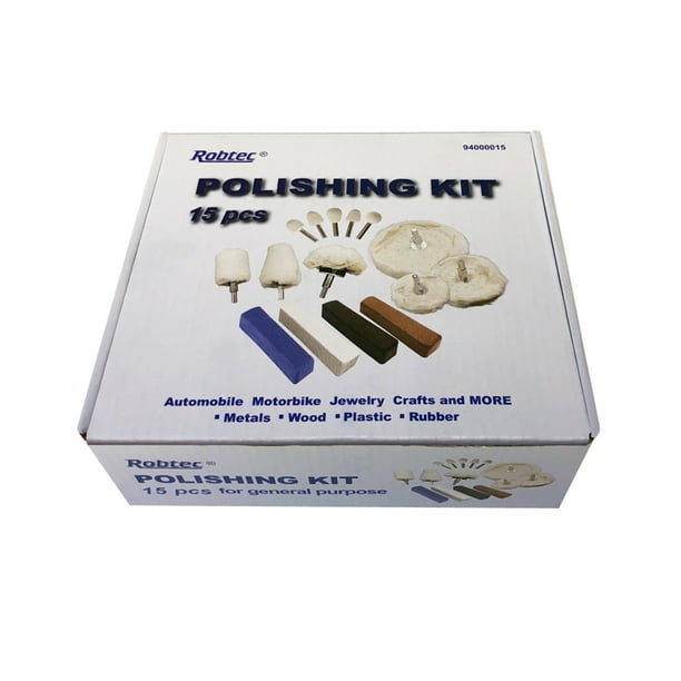Robtec Polishing Kit, 15 Piece - Walmart.com - Walmart.com