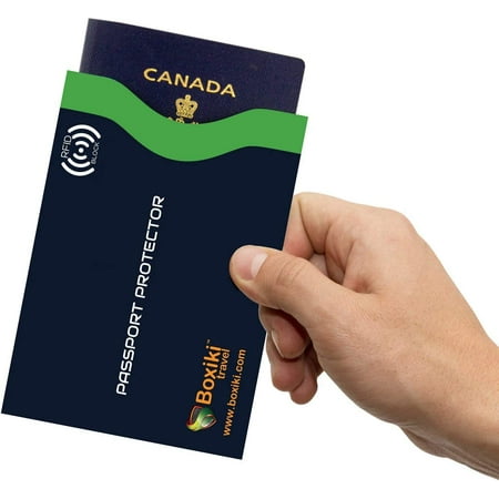 RFID Blocking Passport Sleeves, Set with Color Coding. Identity Theft ...