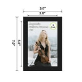 8 Packs 4x6 Magnetic Picture Frames, 4 by 6 Magnetic Photo Frame Set ...