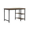 Free Shipping! Austin Two-Shelf Desk Ash Veneer Industrial Style with ...