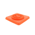 HYPER TOUGH COLLAPSIBLE 12" ORANGE SAFETY CONE WITH REFLECTIVE TAPE ...