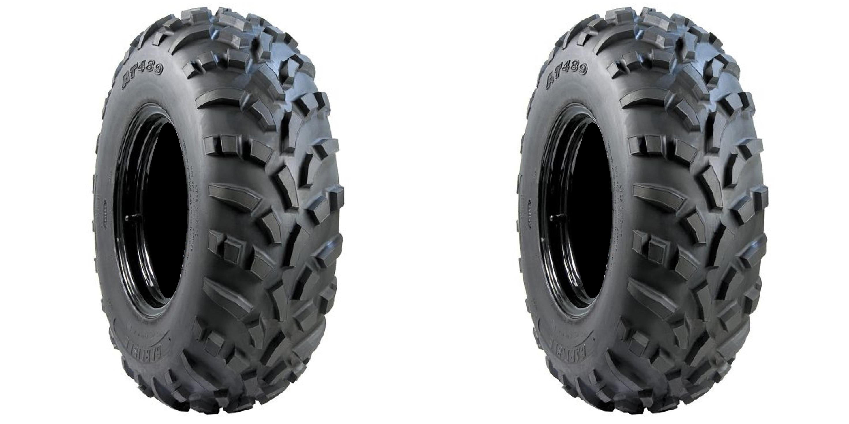 Set of 2 CARLISLE 489 Titan ATV Front Tires 23x7-10 4-ply - Walmart.com