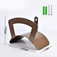 Wall Mounted Water Pipe Rack Garden Hose Hanger Storage Hoses ...