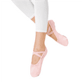 STELLE Ballet Shoes Soft Canvas Dance Split Sole Dance Slippers Flats ...