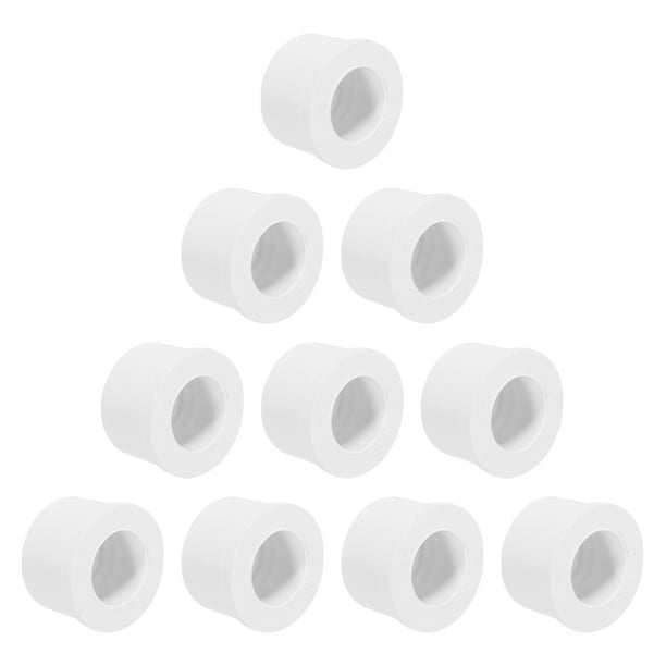 10 Piezas de Reductor de Bushing PVC DWV 1-1/4" x 25/32" (Enchufe x ...
