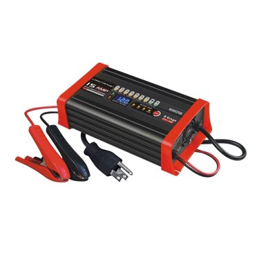 Associated 6002B - Charger, 6/12/18/24V 100/80/50/40A, 400 Amp Cranking ...