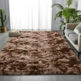 Softlife Super Soft Plush Tie Dye Velvet Rugs for Home Decor,Fluffy ...