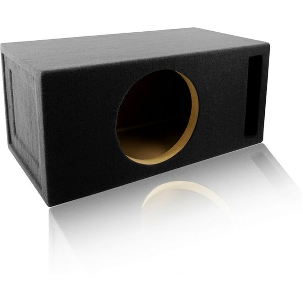 2 ft³ @ 32Hz Ported MDF SQ/SPL Enclosure Box for Single 12" Car Audio ...