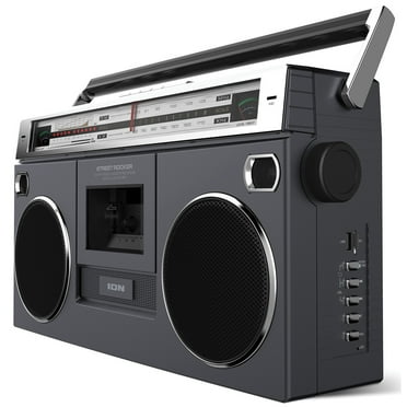 TechPlay Monster 1980S-Style Boom Box CD Player, Cassette Player ...