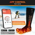 ULTPEAK Heated Socks with App Control, 7.4V Electric, Battery ...