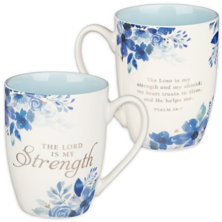 Christian Art Gifts Encouraging Golden Scripture Ceramic Coffee & Tea ...
