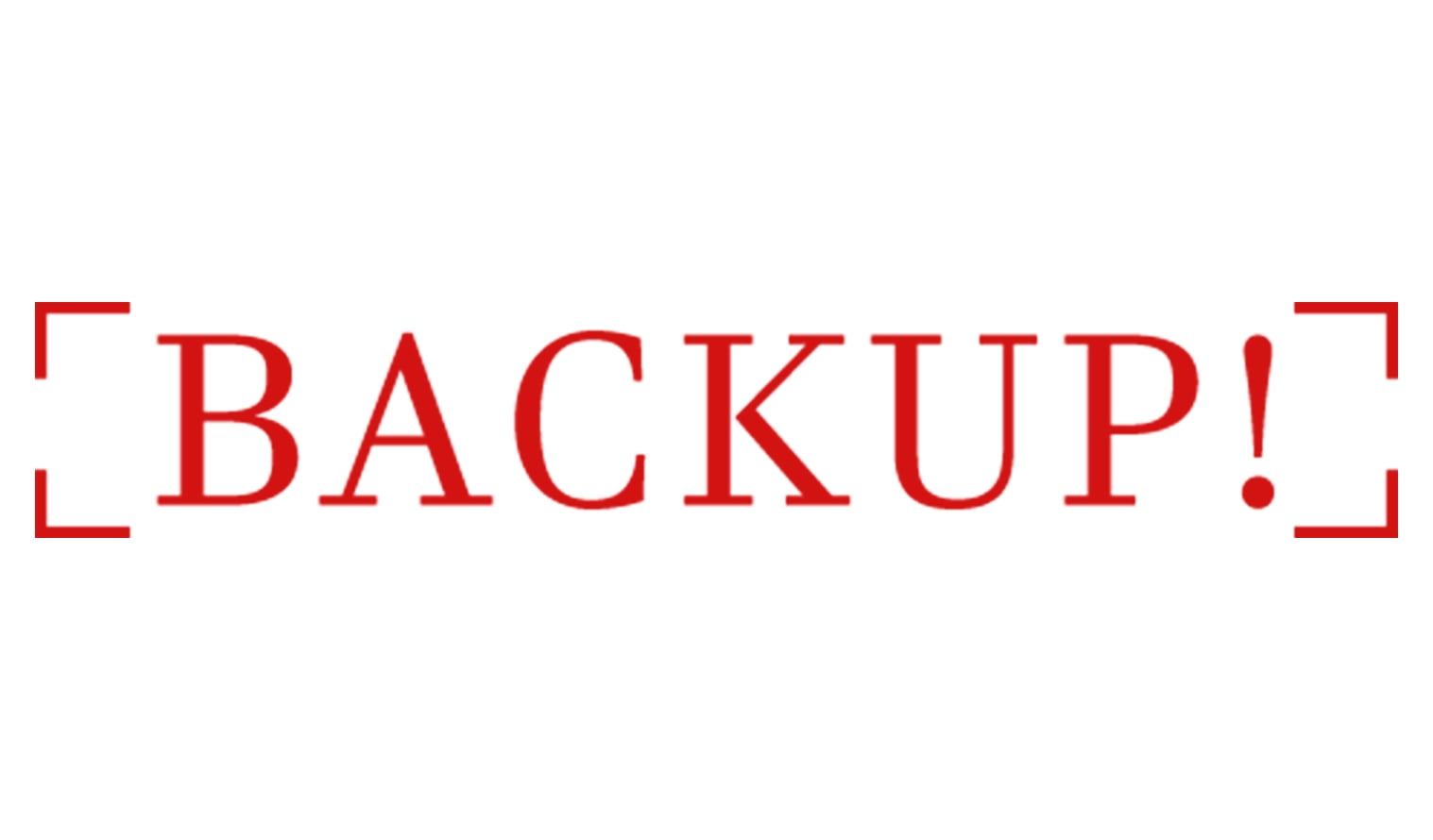 Printtoo Backup Self Inking Rubber Stamp Pre-Inked Office Stamp- Home ...