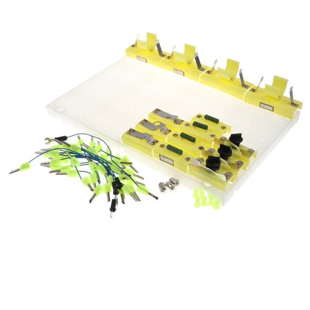 Plastic Circuit Board Kit Kids DIY Physical Experiment Educational Toy ...