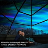 Aurora Light Projector, Northern Light Galaxy LED Lamp, with Remote ...