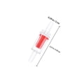 BESTYASH 30Pcs Aquarium Supplies Red Plastic Air Pump Check Valves One ...
