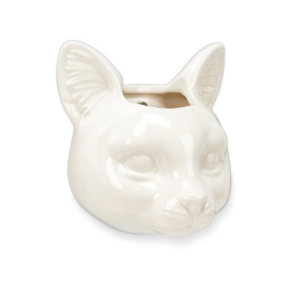 Set of 1 Cat Head Wall Planter - Walmart.com