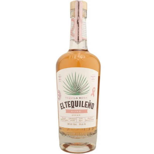 Tequila El Tequileño Rosé Joven 750 Ml El Tequileño Tequila, Joven ...