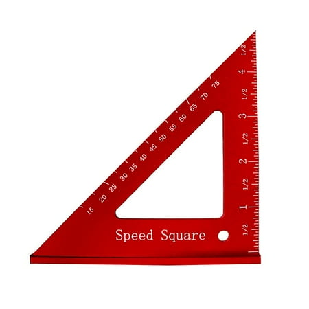 Woodworking Inch Speed Square Ruler 16-inch Aluminum Square Rafter ...