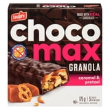 Chocomax Caramel & Pretzel Granola Bar, 175g/5 coated bars - Walmart.ca