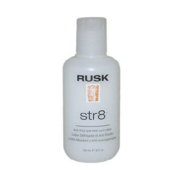 Rusk Str8 Anti-Frizz and Anti-Curl Straightening Hair Lotion, 6 Oz ...