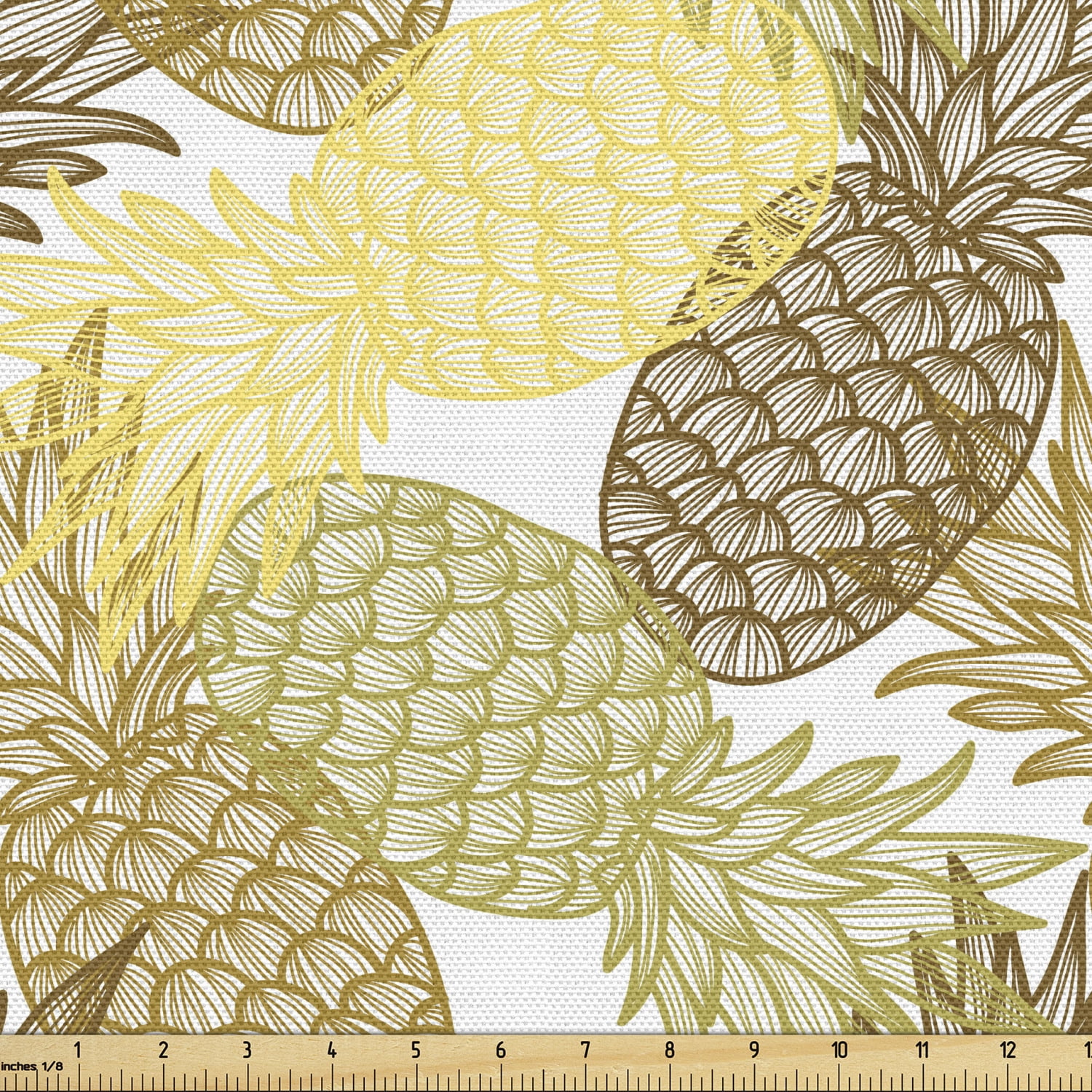 Pineapple Pattern Fabric