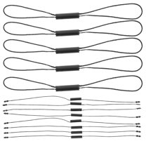 MLINS 1 Pack Polyester Hang Tag String Cylinder Double Lock Fasteners ...