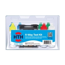 Free Shipping! HTH Pool Care 6-Way Test Kit, Swimming Pool Water ...
