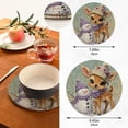 Pot Mat kitchen Pot Mat, Dining Table Pot Mat Cotton Ring Pot Mat ...