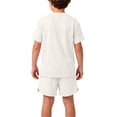 Amidoa Boys Summer Outfit Sets 2 Piece Cotton T-Shirt Soft Graphic Tank ...