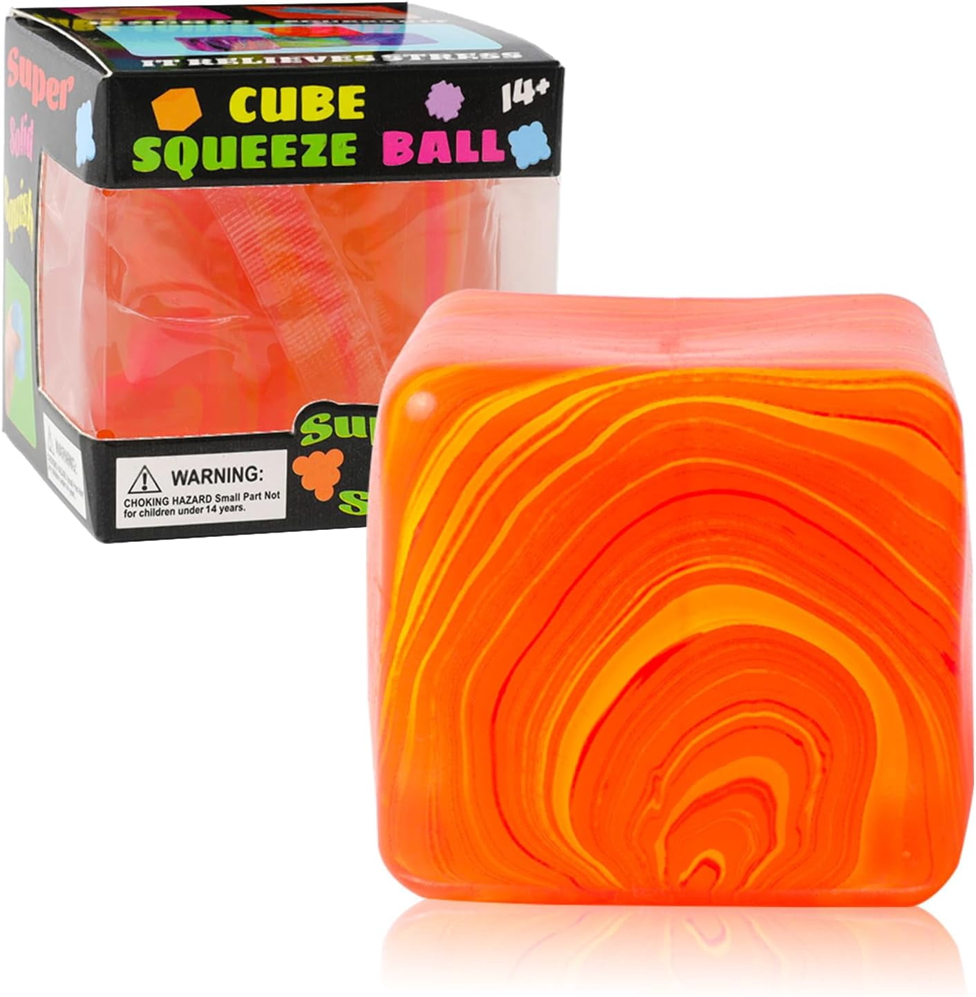 Stress Balls, Squishy Stress Cube for Adults, Squishy Slow Rising ...