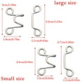 Metal Jeans Button Tighteners Adjustable Pants Waist Tighteners ...