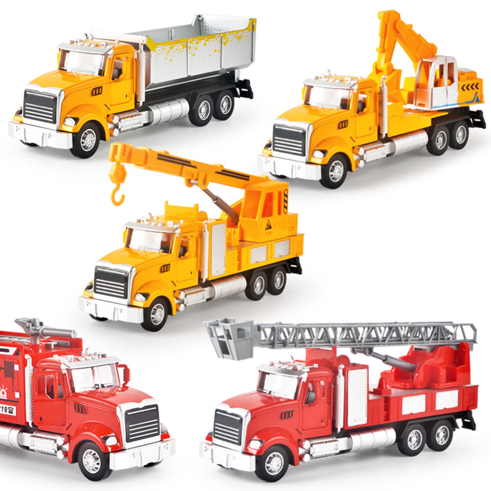 Happy Date Diecast Engineering Construction Vehicles, Dump Truck ...