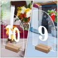 Name Cards for Table Setting Seating Acrylic Plate Sign Party Stuff ...