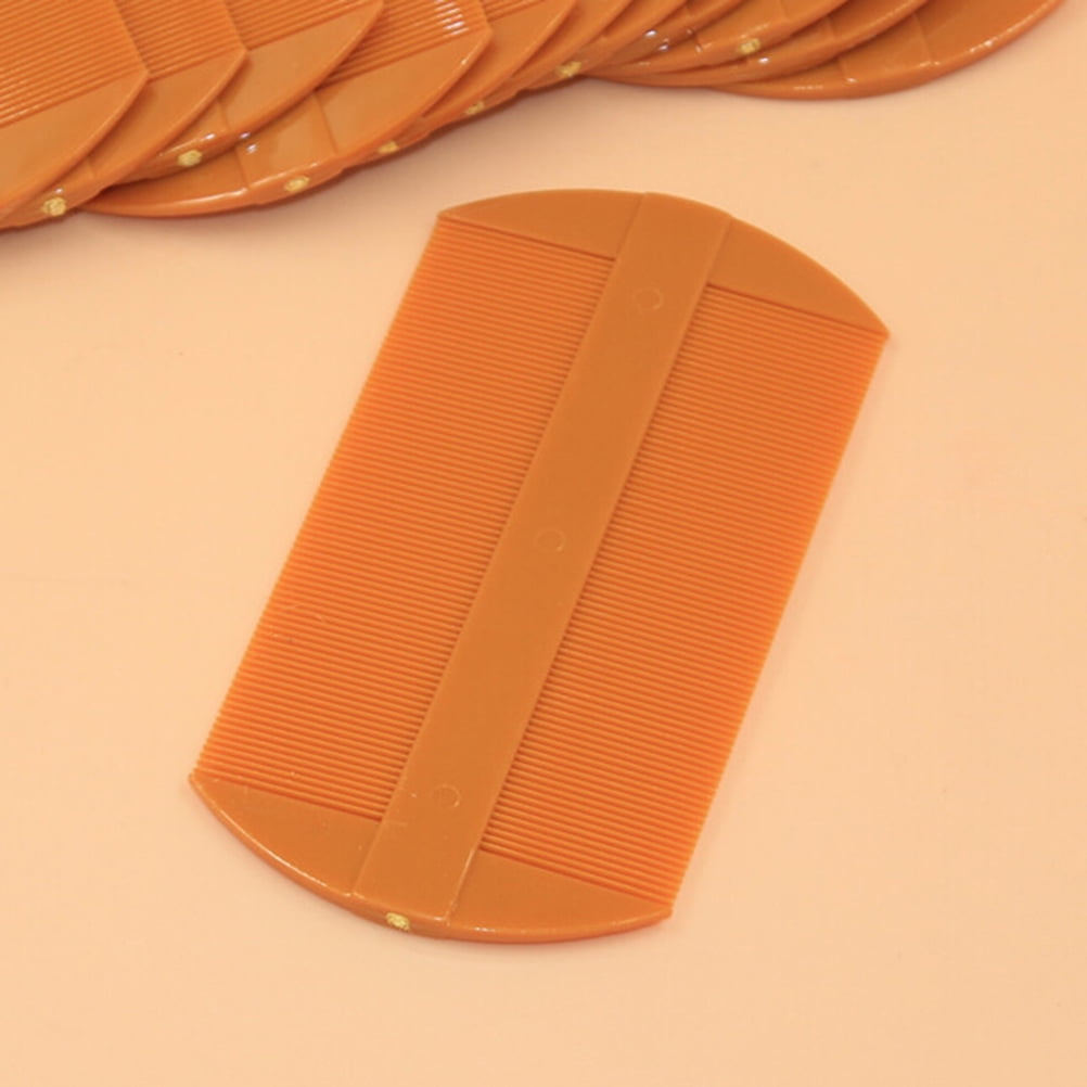 2pcs Double Sided Nit Fine Tooth Head Lice Hair Combs for Kids Pet Flea ...