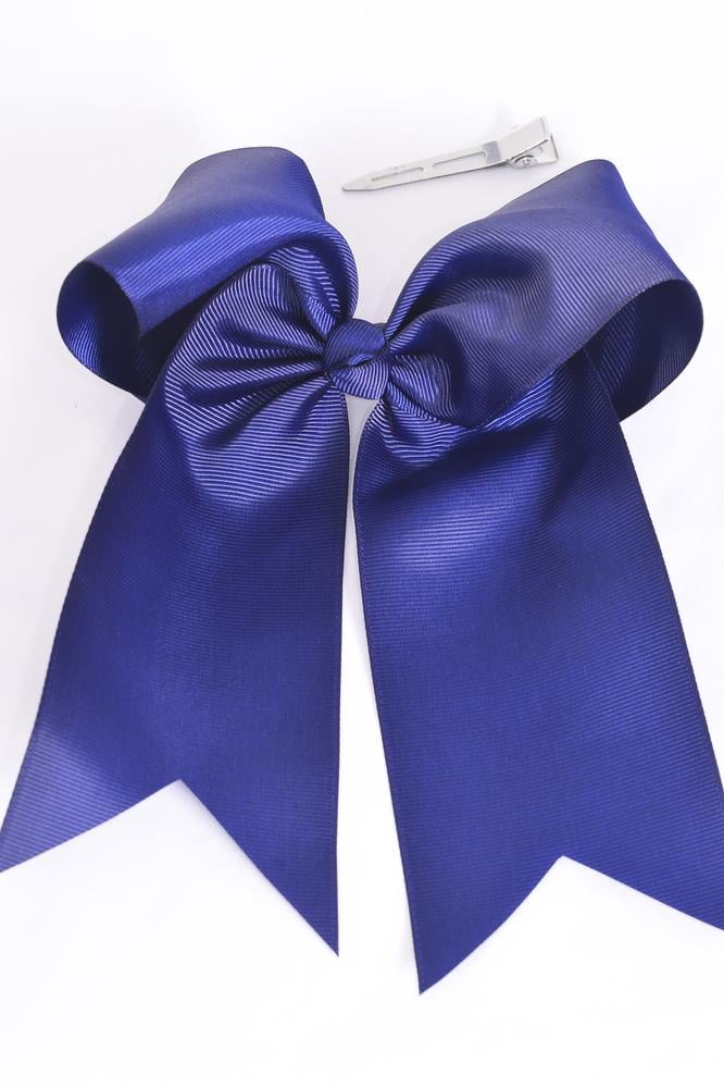Hair Bow Extra Jumbo Long Tail Navy Grosgrain Bow-tie/DZ-Assorted ...