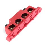 munirater 12V 250A with Cover 5/16 Red 4 Post Busbar Bus Bar Power ...
