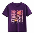 Cute Kids Graphic Tee Girls Short Sleeve T Shirt Letter Print Child ...