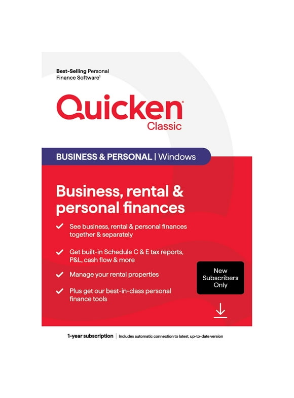 Quicken Software in Computer Software for Home & Office - Walmart.com