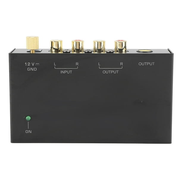 High Fidelity Phono Preamp,Phono Preamplifier AC Metal Portable Phono ...