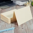 50 Pack Blank Cards Folded Cardstock Thank You Blank Greeting Cards for ...