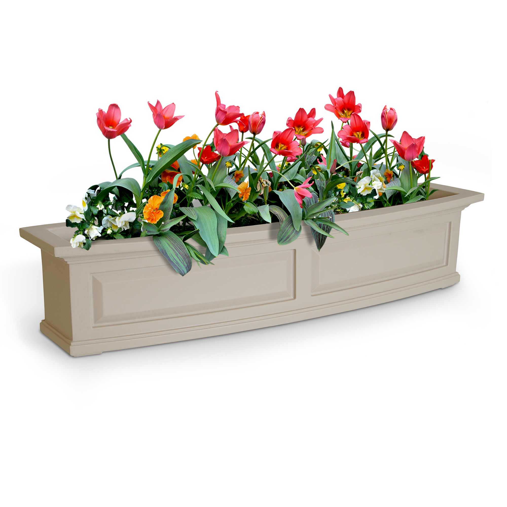 Nantucket Window Box 4FT Clay - Walmart.com