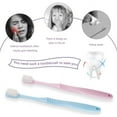 OUSITAID Extra Soft Toothbrush Micro-Nano Manual Toothbrush with 20000 ...