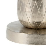 Sagebrook Home Pineapple Metal Side Accent Table - 15" x 15" x 24 ...