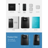 iTvanila 5.5L Humidifier, Warm & Cool Mist, Customized Humidity, Sleep ...