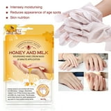 Aliver 5-Piece Milk Honey Hand Mask: Moisturizer & Hydrating Treatment ...